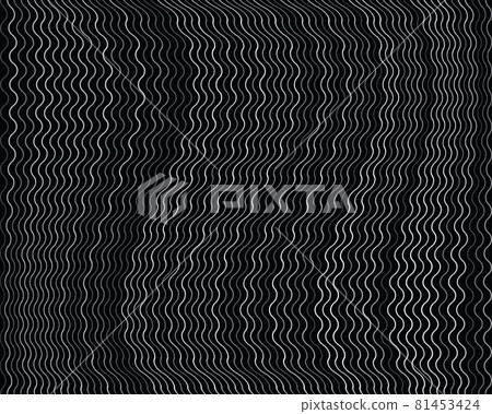 Seamless wavy lines simple pattern, abstract...-插圖素材 [81453424] - PIXTA圖庫
