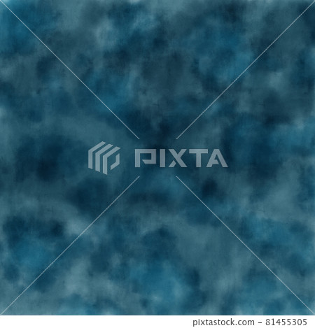 Deep dark blue texture watercolor image - Stock Illustration [81455305 ...