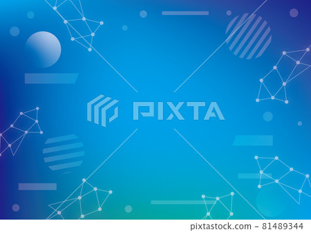 Technology gradient background - Stock Illustration [81489344] - PIXTA