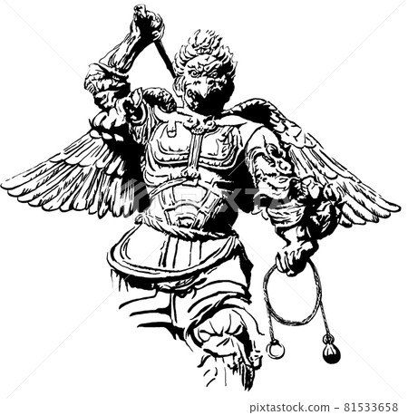 Crow Tengu - Stock Illustration [81533658] - PIXTA