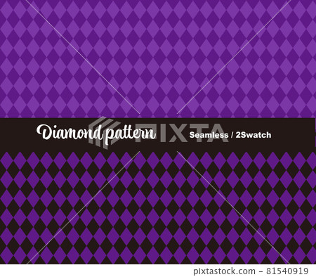 Diamond pattern seamless pattern vector swatch - Stock Illustration ...