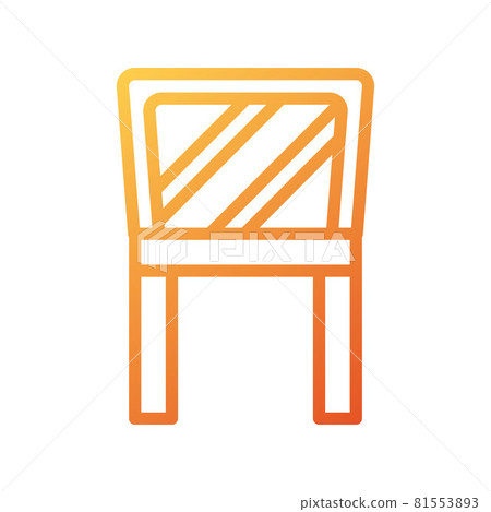 illustration vector and logo table gradient... - Stock Illustration ...