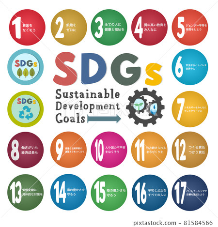 SDGs Japanese - Stock Illustration [81584566] - PIXTA