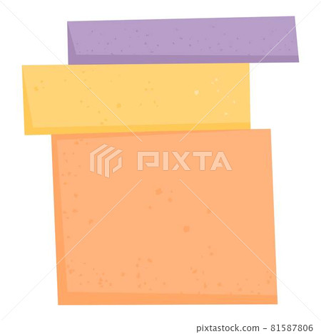 Delivery box icon cartoon vector. Carton parcel - Stock Illustration ...