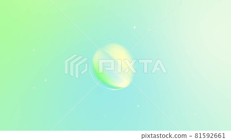 Fresh green gradient and glittering CG background - Stock Illustration ...