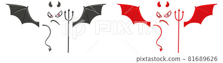 Devil and angel design elements - Stock Illustration [81689626] - PIXTA