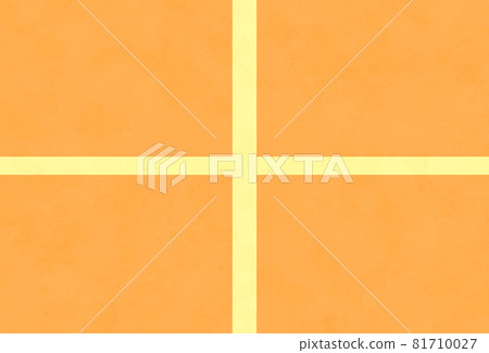 Light orange with yellow cross - Stock Illustration [81710027] - PIXTA