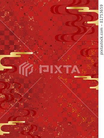 japanese style, checks, checkerboard pattern - Stock Illustration ...