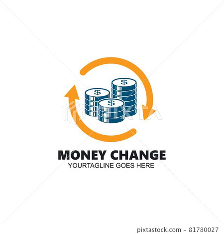 money change icon vector illustration - Stock Illustration [81780027 ...