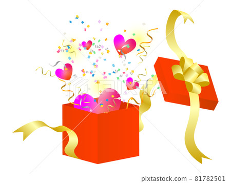 present, confetti, ticker tape - Stock Illustration [81782501] - PIXTA