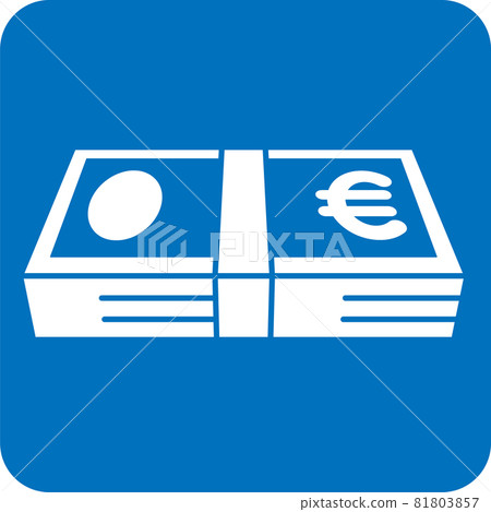 Euro pictogram - Stock Illustration [81803857] - PIXTA