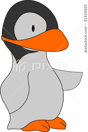 Masked penguins (2) - Stock Illustration [81820885] - PIXTA
