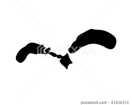 Vector Abstract Checkmark Tick Brush Hand Drawn... - Stock Illustration ...