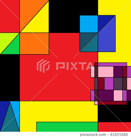 Line art color illustration 1 - Stock Illustration [81855880] - PIXTA