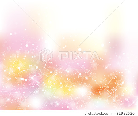 Stars and blur gradient background - Stock Illustration [81982526] - PIXTA