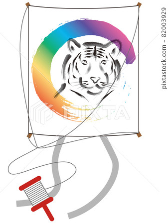 Tiger kite - Stock Illustration [82003929] - PIXTA