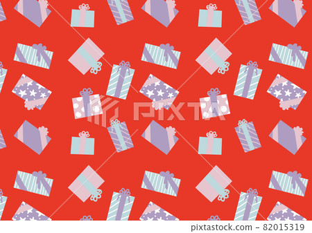 Present seamless pattern wallpaper - Stock Illustration [82015319] - PIXTA