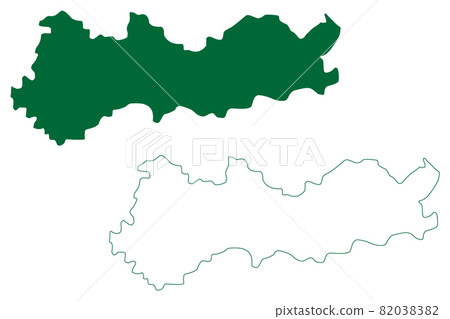 Nirmal district (Telangana State, Republic of... - Stock Illustration ...