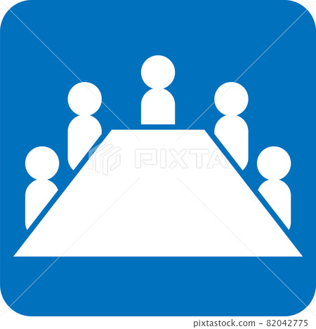 Conference pictogram - Stock Illustration [82042775] - PIXTA