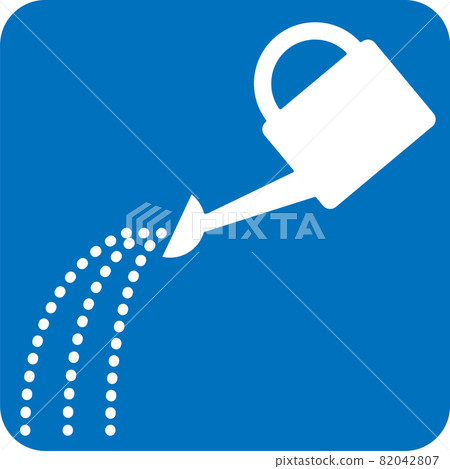 Watering pictogram - Stock Illustration [82042807] - PIXTA