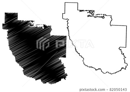 Clark County, Arkansas (U.S. county, United... - Stock Illustration ...
