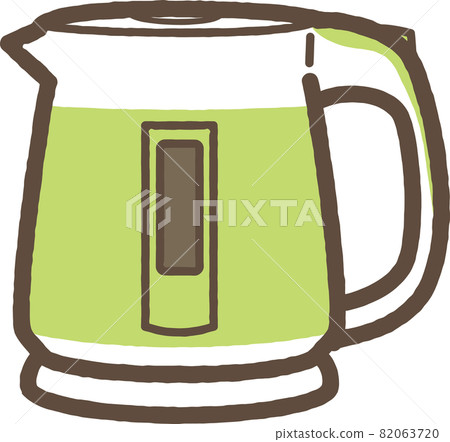 Kettle cute illustration - Stock Illustration [82063720] - PIXTA