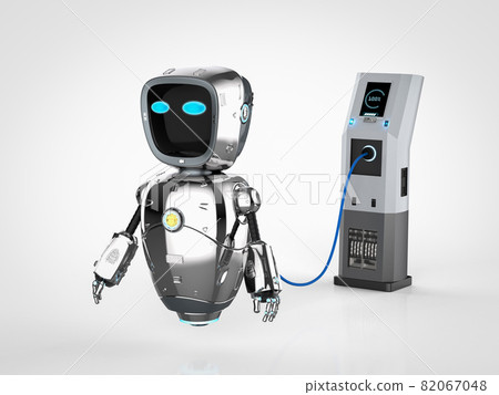 robot, robotic, plug - Stock Illustration [82067048] - PIXTA