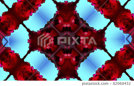 Cyan seamless pattern with cross. Purple... - Stock Illustration ...