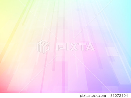 Rainbow gradient and line abstract cover... - Stock Illustration ...