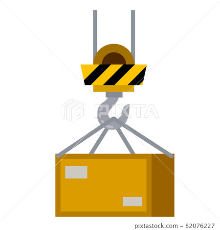 Hook. Industrial crane. - Stock Illustration [82076227] - PIXTA