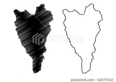 Yauco municipality (Commonwealth of Puerto... - Stock Illustration ...