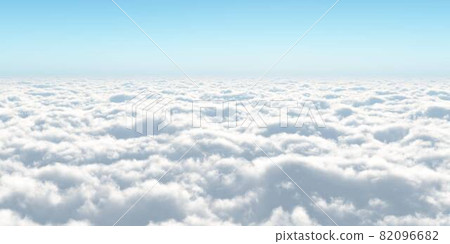 Over the sky - Stock Illustration [82096682] - PIXTA