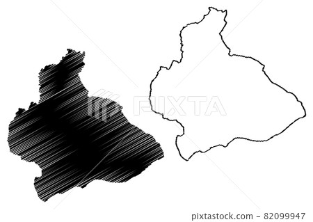 Manufahi Municipality (Municipalities of East... - Stock Illustration ...