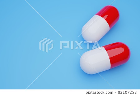 3D Material_Simple Capsules - Stock Illustration [82107258] - PIXTA