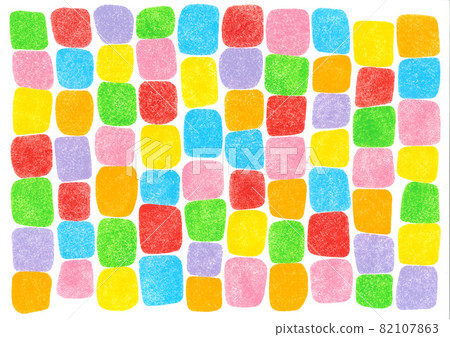 Colorful square vertical pattern - Stock Illustration [82107863] - PIXTA