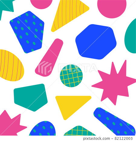 Colorful abstract material / wallpaper - Stock Illustration [82122003 ...