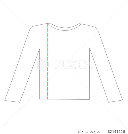 How to fold laundry. Make a vertical crease on... - Stock Illustration ...