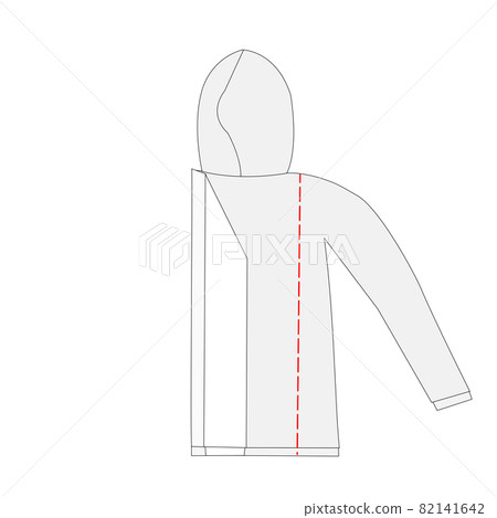 How to fold laundry. Make a vertical crease on... - Stock Illustration ...