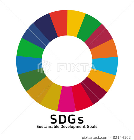 Sustainable Development Goals Pin batch... - Stock Illustration ...