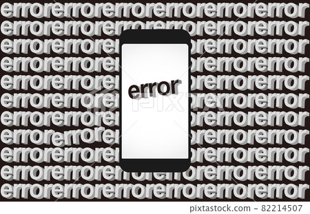 An image of a smartphone in a graphic with... - Stock Illustration ...