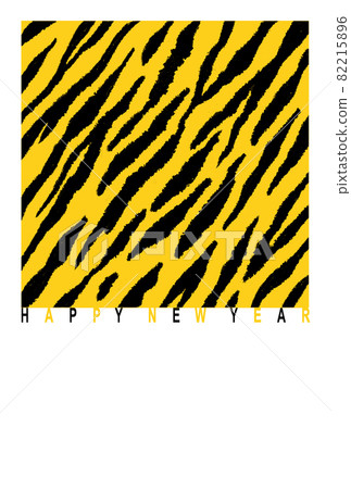 Tiger year New year's card - Stock Illustration [82215896] - PIXTA