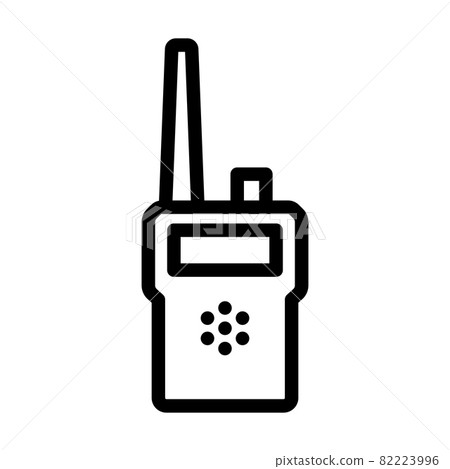 Portable Radio Icon - Stock Illustration [82223996] - PIXTA