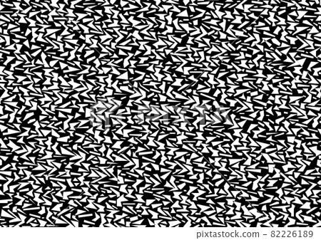 Random and linear jagged pattern - Stock Illustration [82226189] - PIXTA