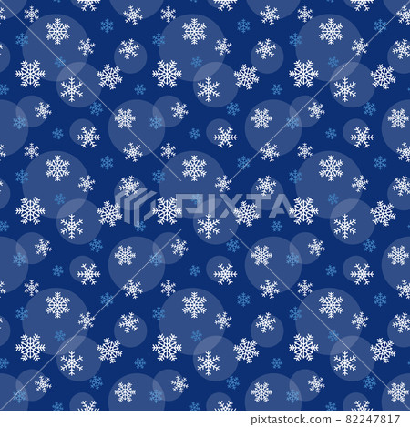 Snowflake pattern Repeatable seamless pattern - Stock Illustration ...