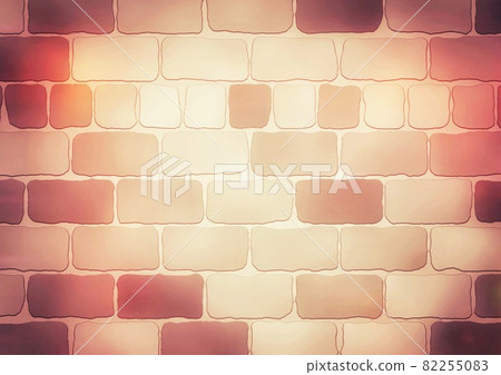 Brick wall illustration - Stock Illustration [82255083] - PIXTA