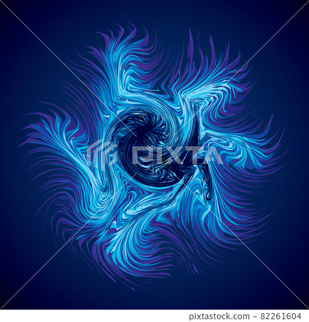 Abstract background. Explosion. Vector drawing - Stock Illustration ...
