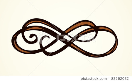 Vignette. Vector drawing - Stock Illustration [82262082] - PIXTA