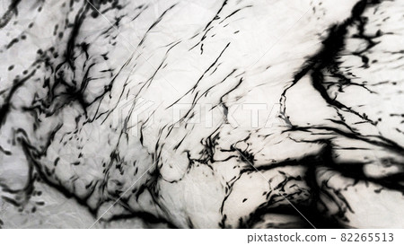 Monochrome background like wavy ink - Stock Illustration [82265513] - PIXTA