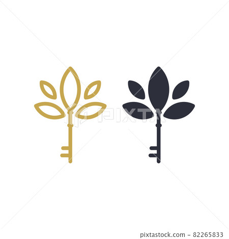 Key icon vector illustration - Stock Illustration [82265833] - PIXTA