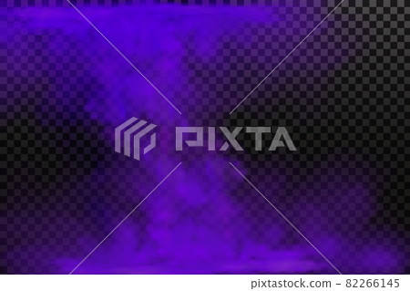 Purple poisonous gas, dust and smoke effect. - Stock Illustration ...